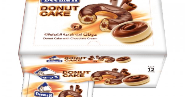 دونات كيك بكريمة الشوكولاتة كيك من ديمه 12 * 40 غ موديل 776992062332