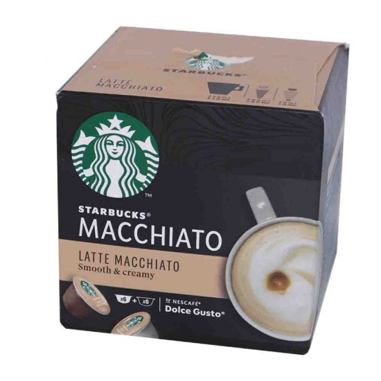 نسكافيه دولتشي جوستو ستاربكس لاتيه ماكياتو - 12 كبسولة 7613036927031
